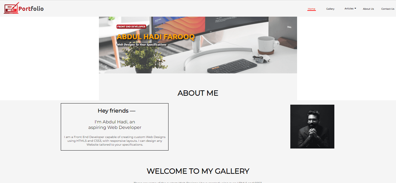 Abdul Hadi | Portfolio